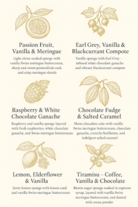 Wedding Cake Taster Boxes - Love from Luisa